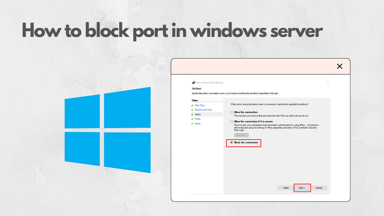 How to block port in windows server - Buy Cheap RDP Online - Admin Multiple User RDP