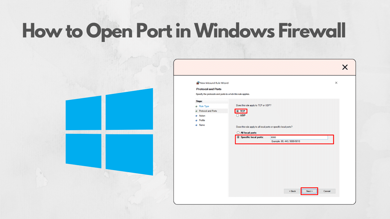 How to Open Port in Windows Firewall - Buy Cheap RDP Online - Admin ...